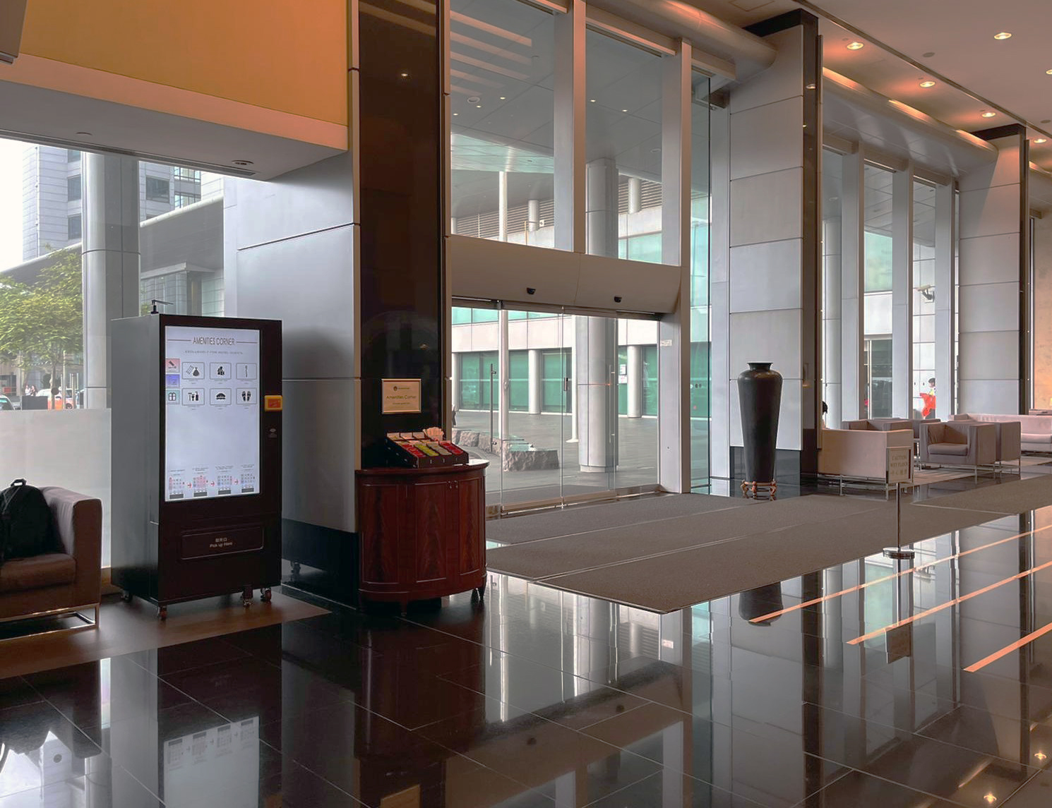 Case Sharing: Vending Machine for Customer Service and Sales Spot ...